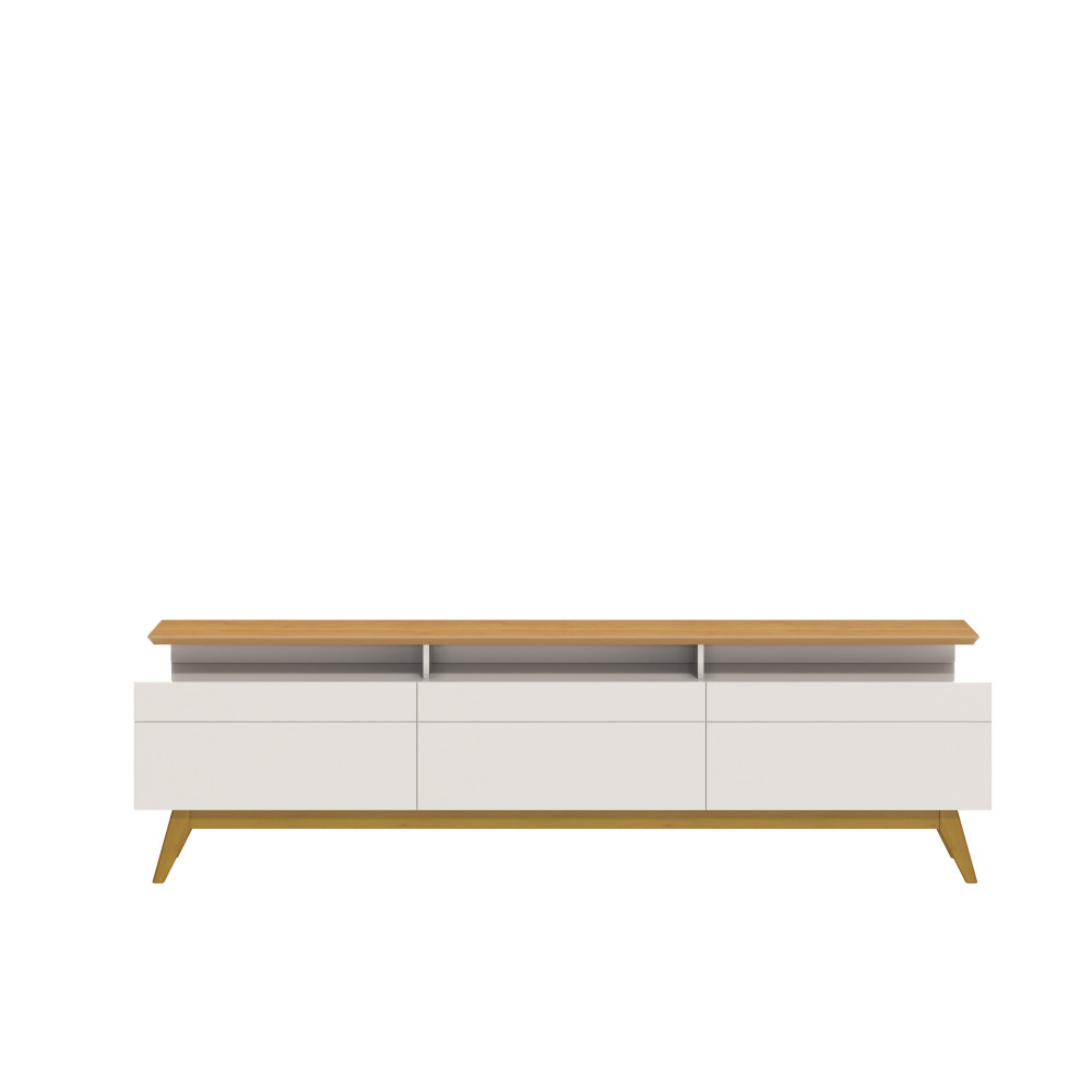 Rack Classic + 3G 2.2 + Painel 2.2 - Imcal - Off White / Nature