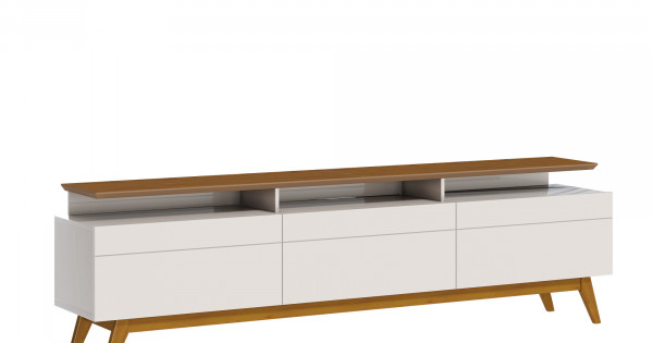 Rack Classic + 3G 2.6 - Imcal - Off White / Freijó